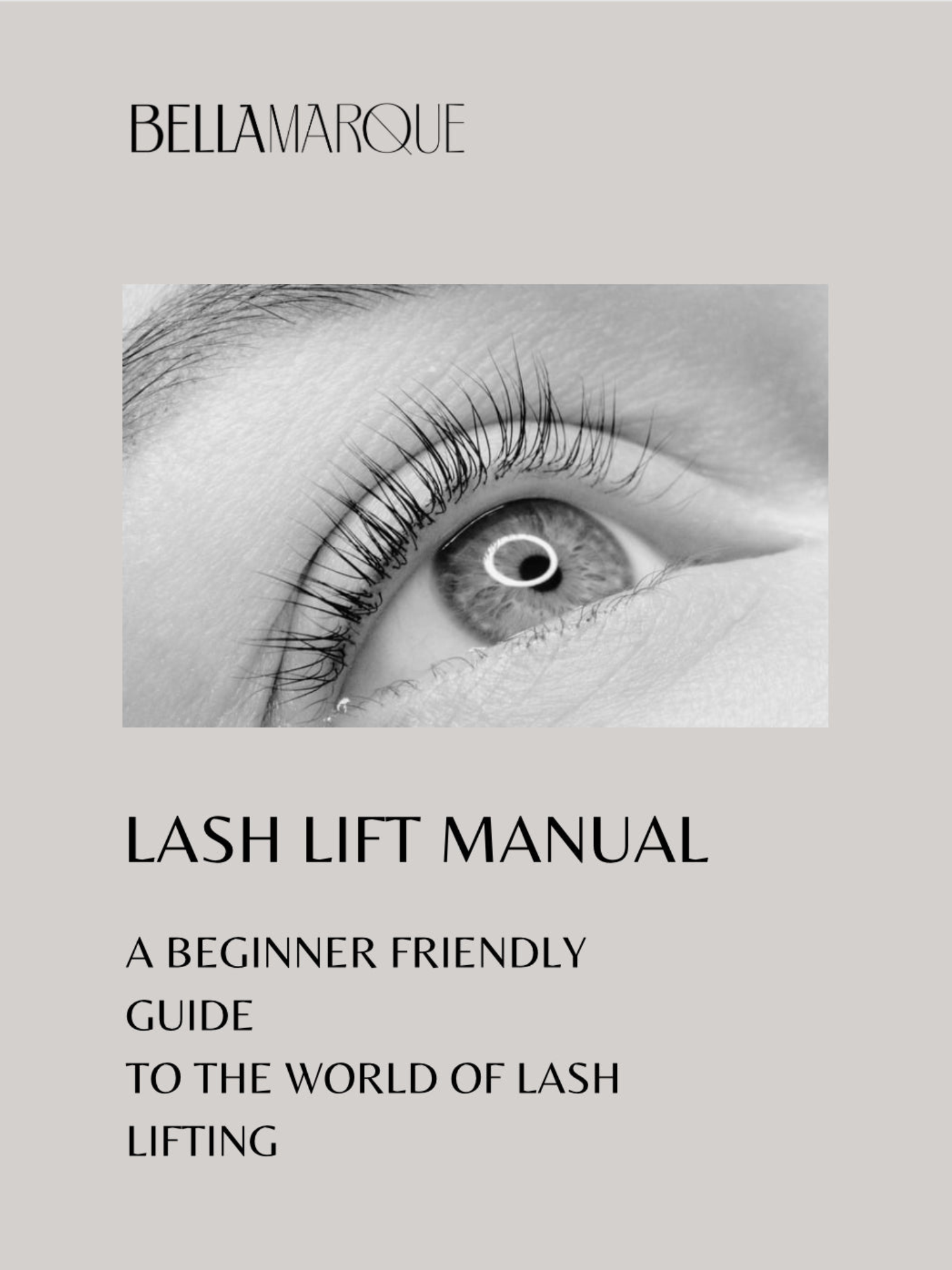Professional Lash Lift Manual - Free Guide – BELLAMARQUE